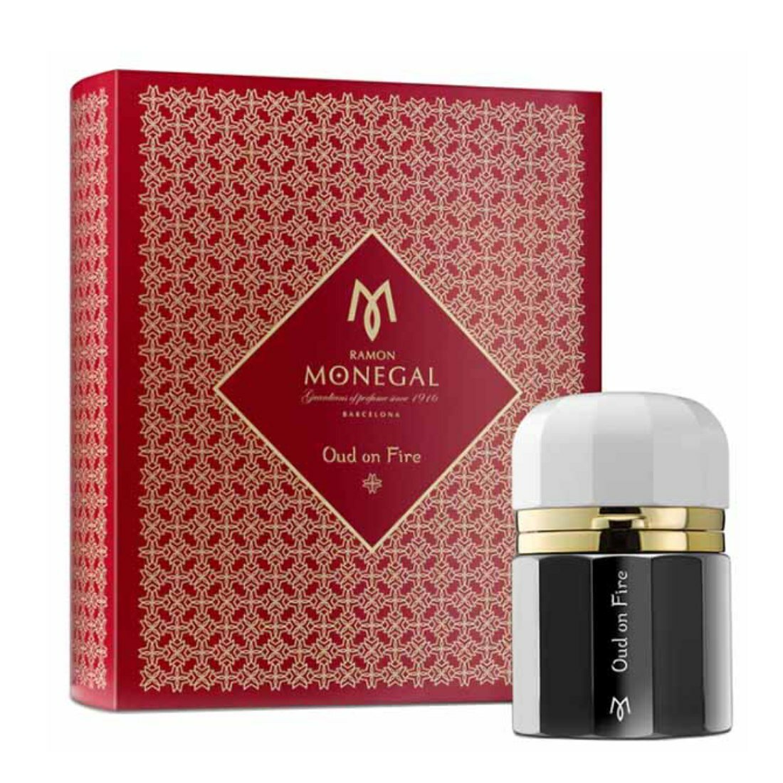 Ramon Monegal Унисекс Oud On Fire Духи (extrait de parfum) 50мл