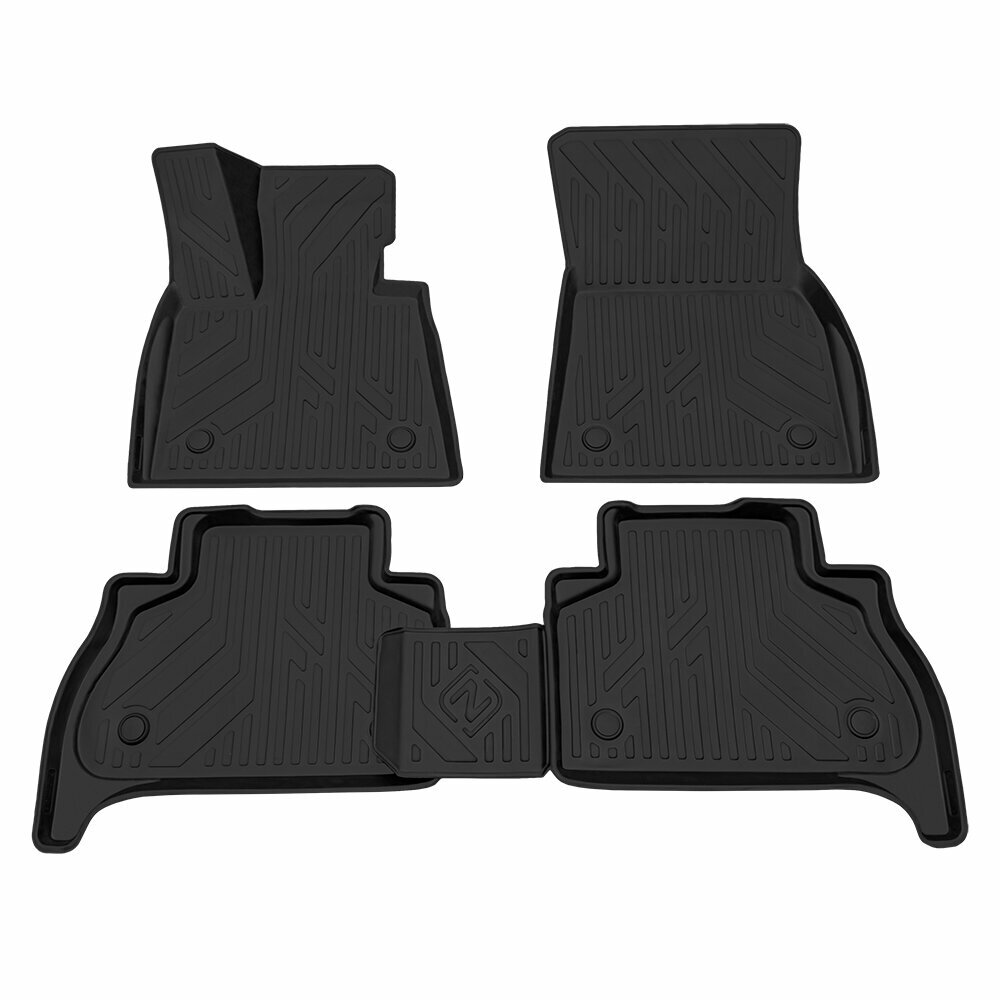 Коврик салонный полиуретановый (черный) для BMW X5 G05 (19-Н. В.) (Борт 4см)