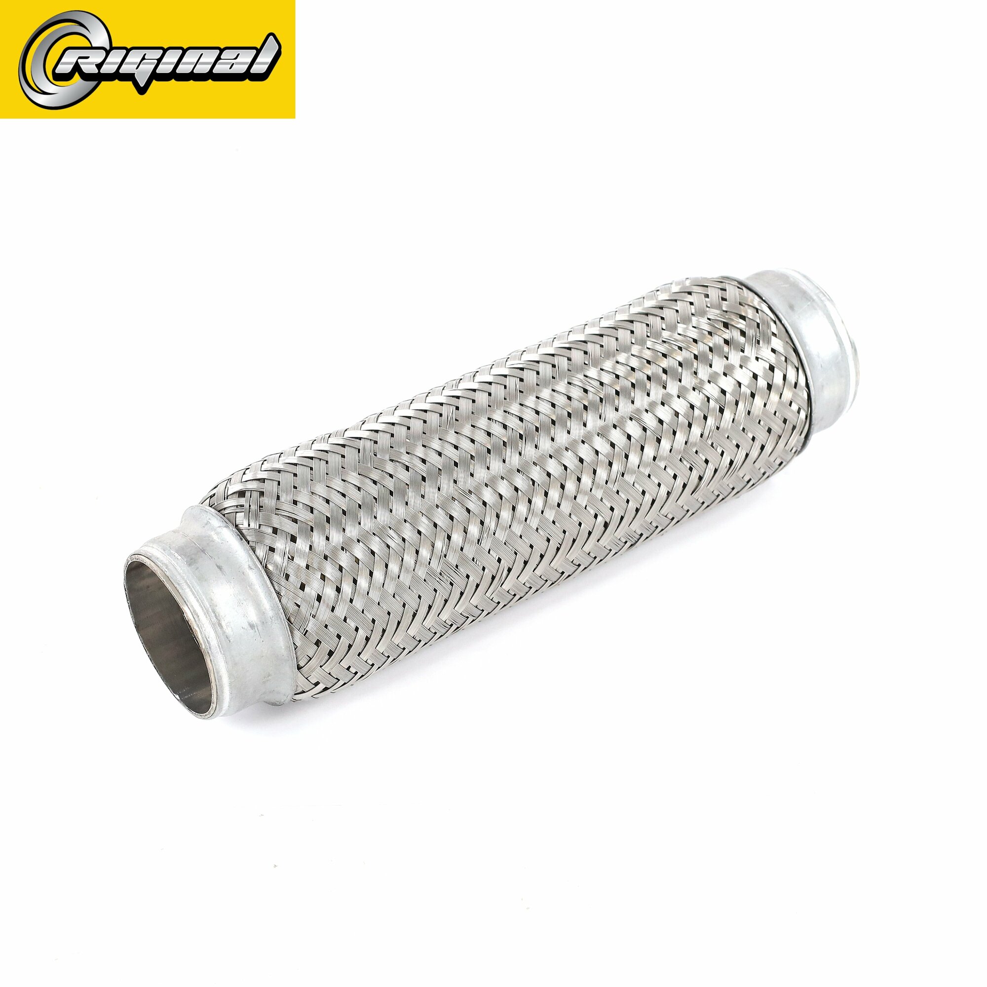 Труба Riginal, гофрированная универсальная 50X250 с тройной оплеткой