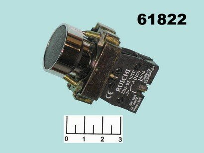 Кнопка 3SA8-BA21 черная без фиксации