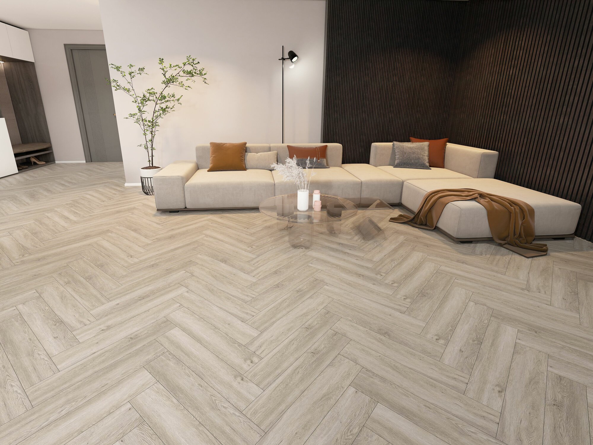 Кварц-виниловый ламинат Alta Step Mirada Дуб румынский 34 класс 4мм ( 1,31 кв. м.)