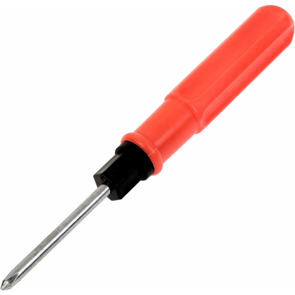 Комбинированная отвертка LOM 2 в 1, PH2/SL6 х 100 мм, пластиковая рукоятка 1818284