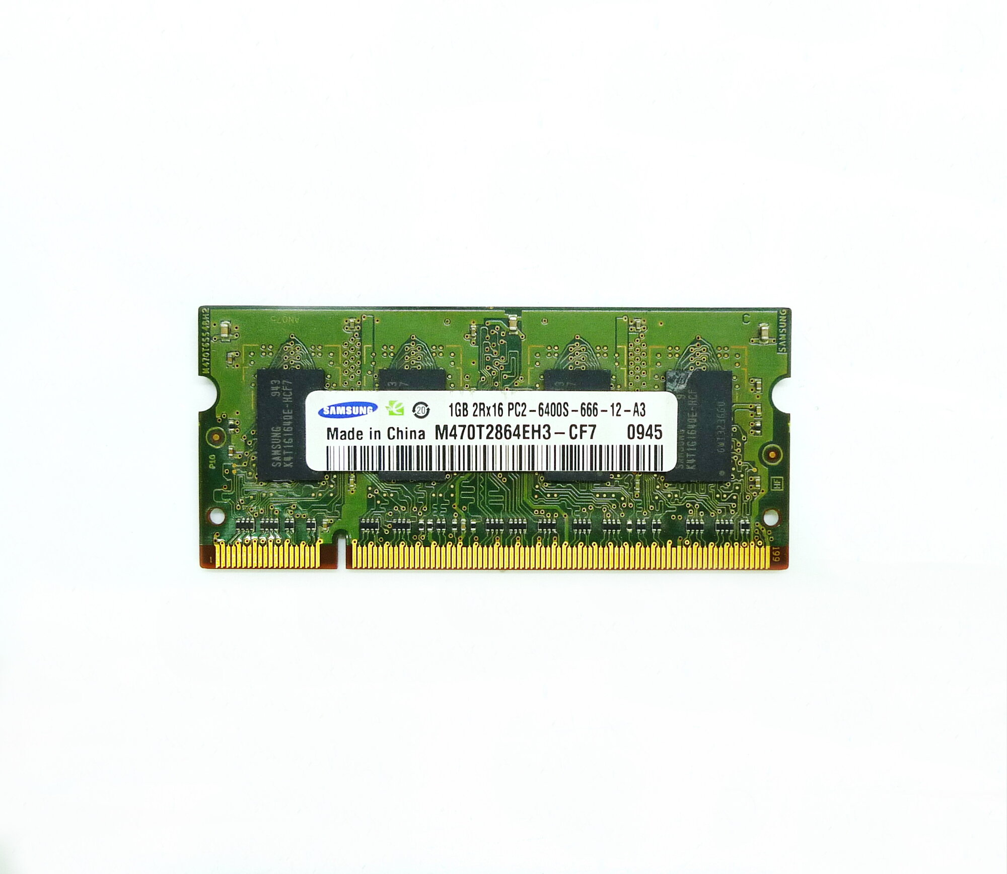 Оперативная память Samsung M470T2864EH3-CF7 1Gb 2Rx16 PC2-6400S-666-12-A3 (б/у)