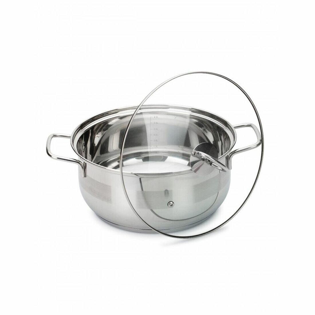 Кастрюля с крышкой OLIVIA 4.8л НЖС