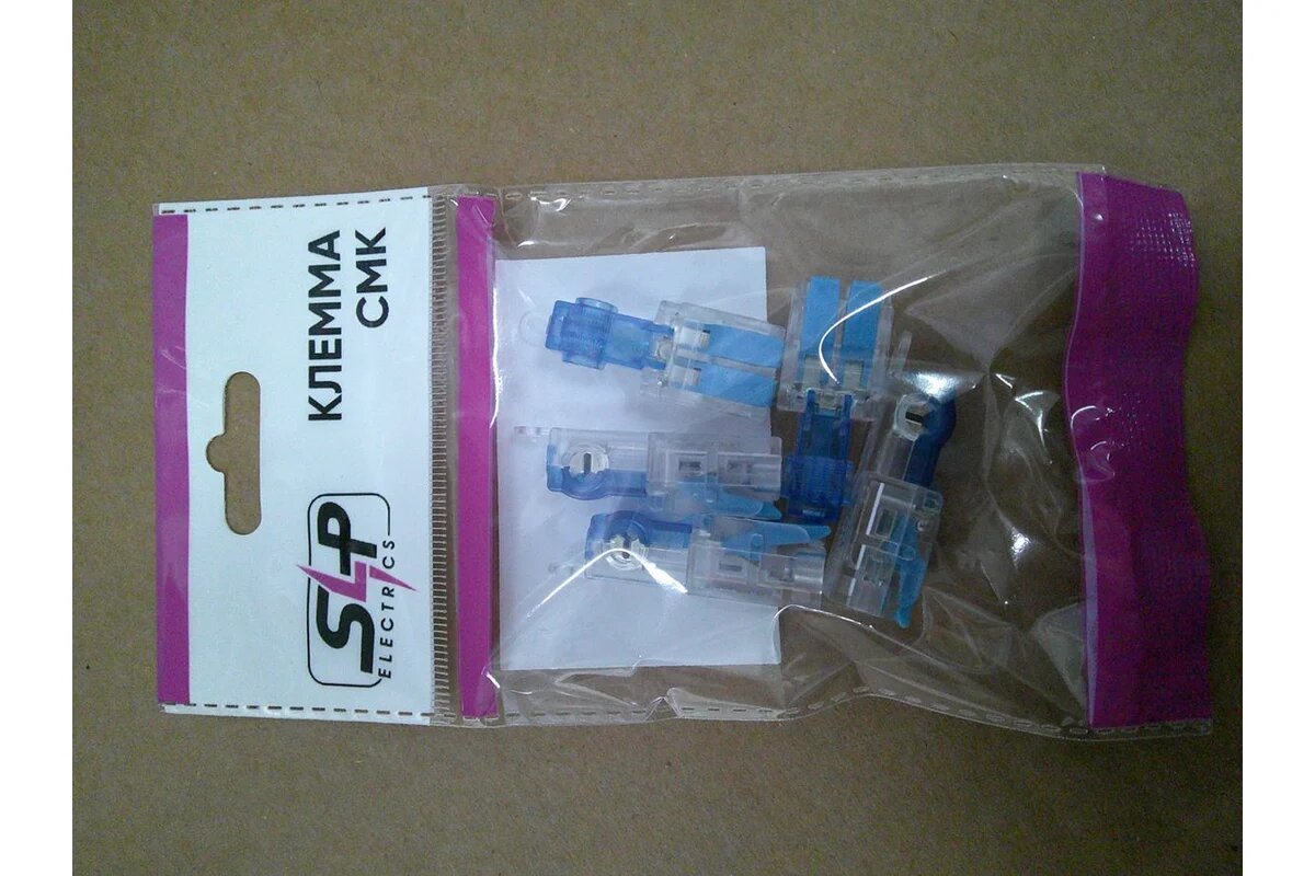 SLP electrics YK-T2 пружинная соединительная клемма 5 шт в упаковке SL0442-5006