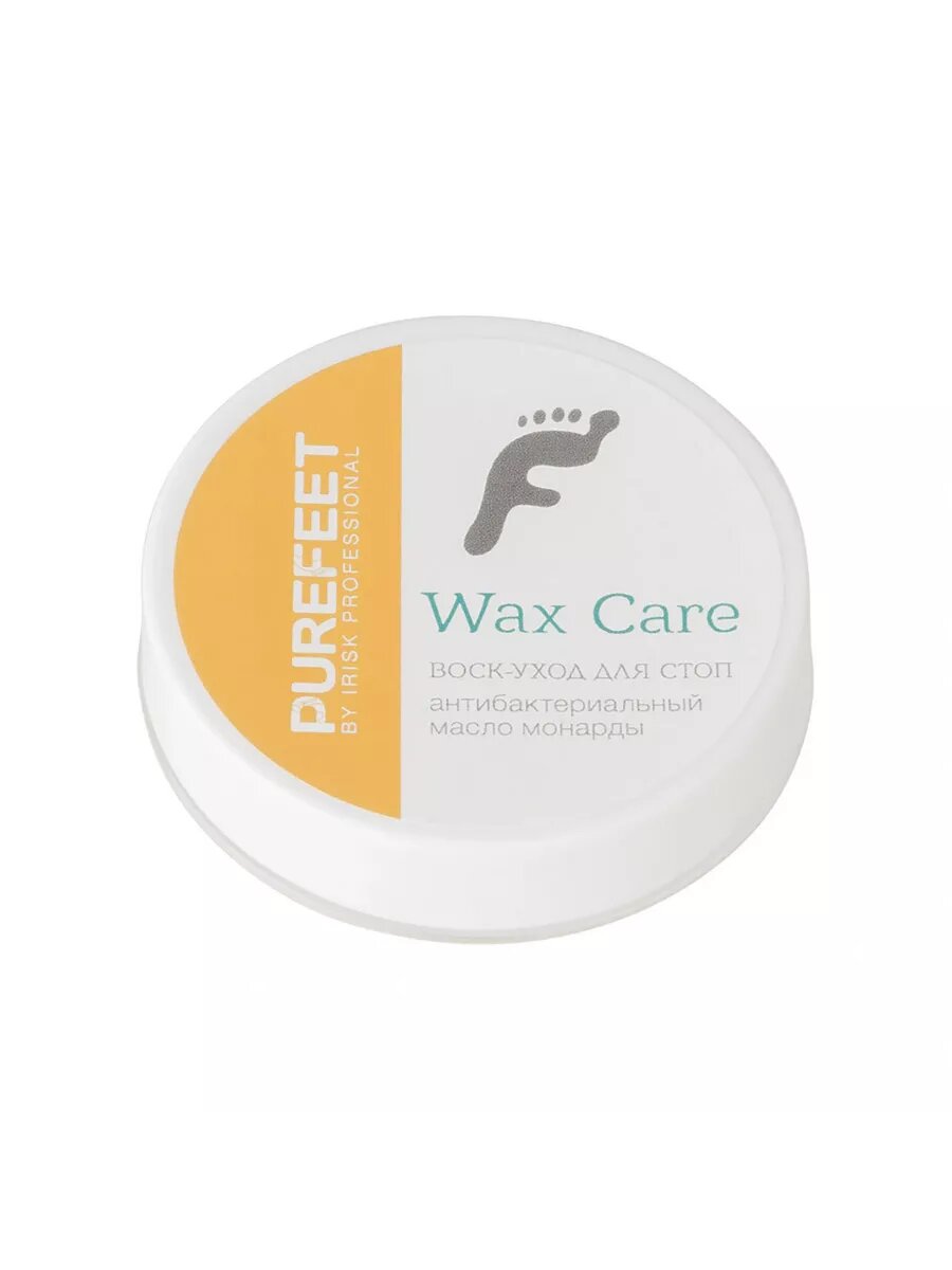 Воск-уход Irisk Professional PureFeet, для стоп, антибактериальный, с маслом монарды