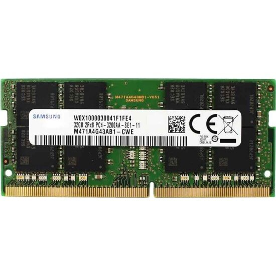 Оперативная память Samsung 32GB DDR4-3200 SO-DIMM (M471A4G43CB1-CWE)