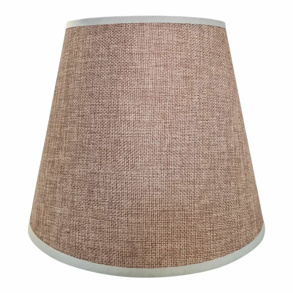 Абажур, CC-41, Абажур для настольной лампы, Размер - 240х160х200мм, Цвет - Коричневый, E27