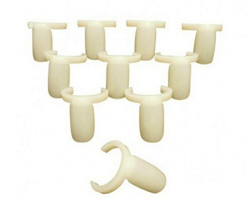 Палитра для лаков на баночку Ноготок 100 шт.