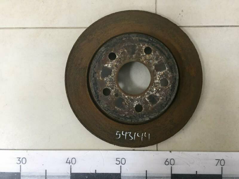 Диск тормозной задний Toyota Corolla E180 2013 кат.номер: 4243102170