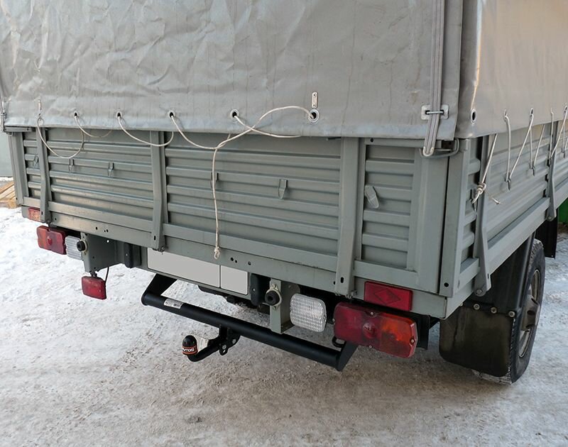 Фаркоп Avtos на УАЗ 23602 CARGO (2011-) / 236022 PROFI (2017-)(паспорт и сертификат в комплекте)(без электрики)UAZ-09 (90x20x16)