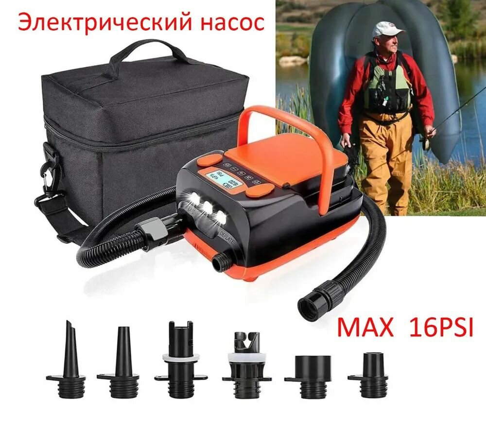 HT-790 электрический воздушный насос с лопастной доской