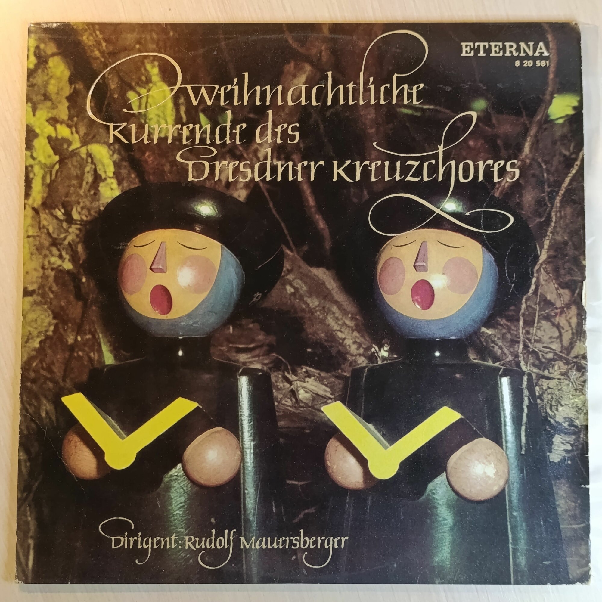 Виниловая пластинка "NM+". Германия 1966. Dresdner Kreuzchor, R. Mauersberger Des Dresdner Kreuzchores / Дрезденский хор Кройцхор, Р. Мауэрсбергер-Рождественские песни Дрезденского хора. Редкость!