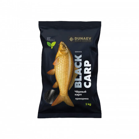 Прикормка DUNAEV BLACK Series CARP (Карп) 1 кг