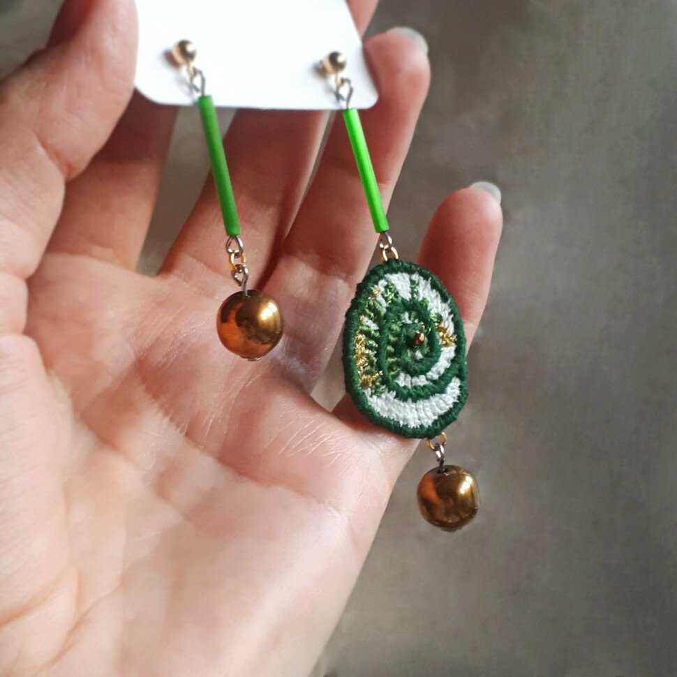 Серьги с подвесками