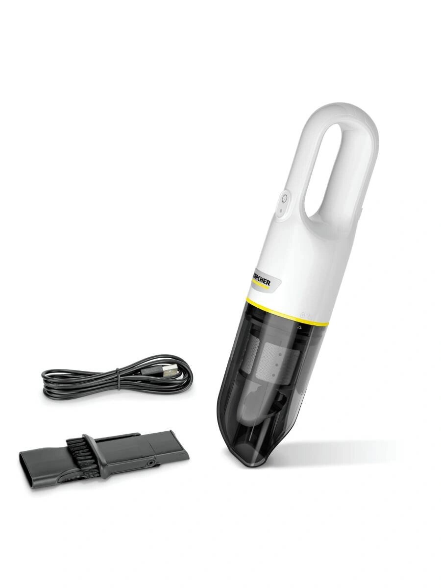 Пылесос ручной Karcher CVH 3 (1.198-354.0), аккумуляторный, возможность использования в машине