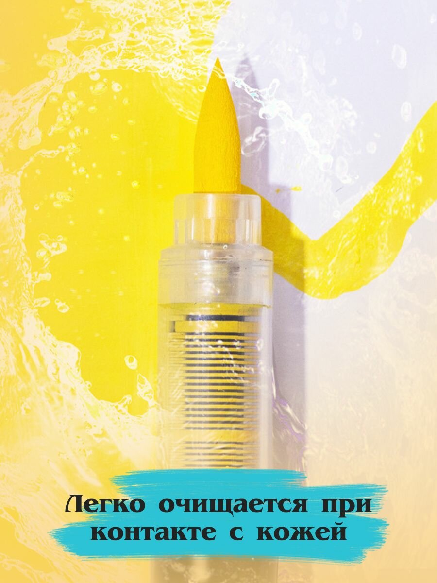 Акриловые маркеры для рисования, скетчинга, Белый , 2 шт.