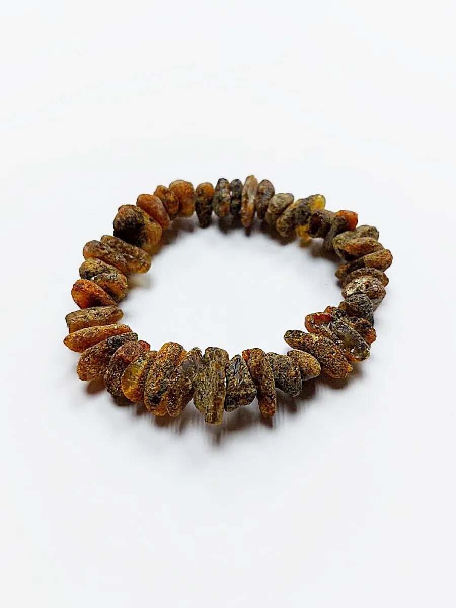 Браслет, янтарь