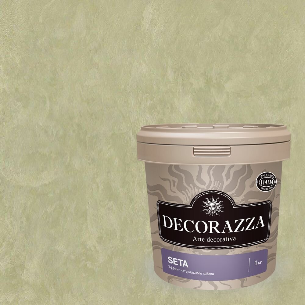Декоративная штукатурка с эффектом натурального шелка Decorazza Seta (1кг) ST 11-179