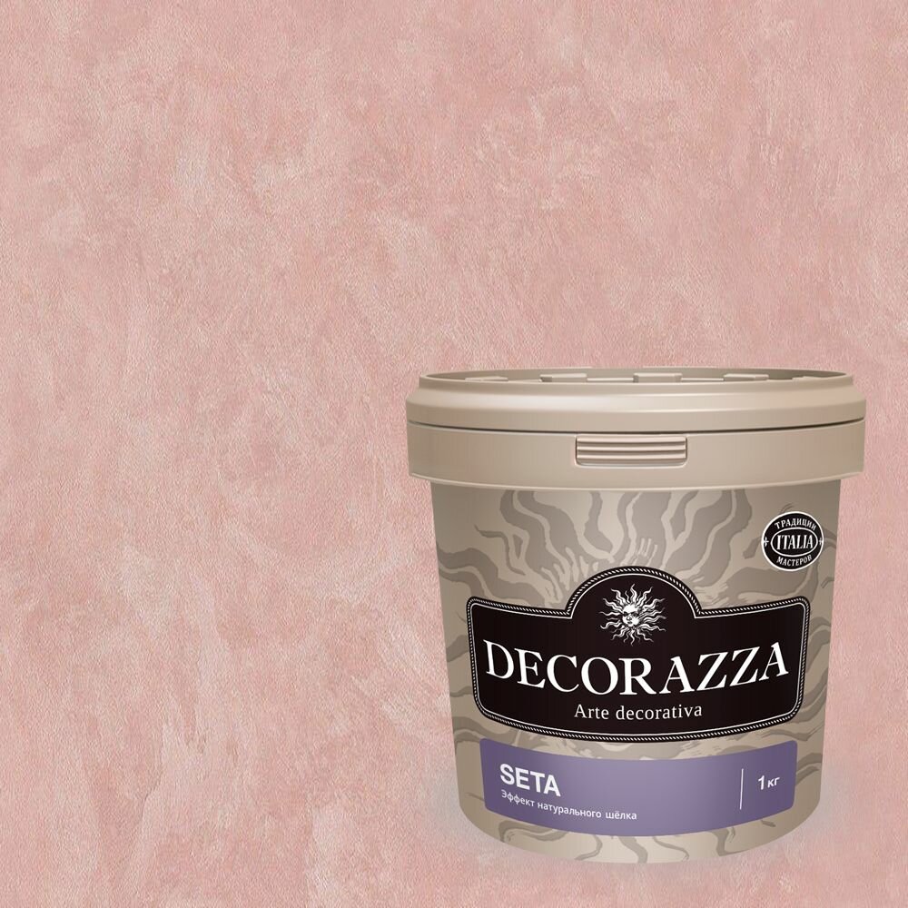 Декоративная штукатурка с эффектом натурального шелка Decorazza Seta (1кг) ST 11-92