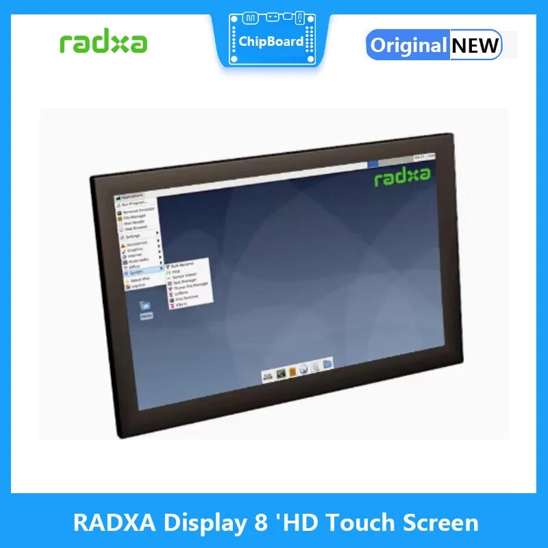 Дисплей RADXA 8 'HD сенсорный экран 800*1280 TFT для RADXA ROCK 3/4/5