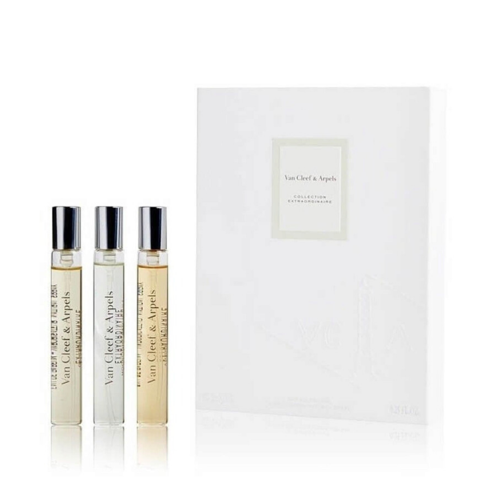 Парфюмерная вода Van Cleef & Arpels Coll Extraordinaire (Ambre Imperial + Moonlight Rose + Moonlight Patchouli) унисекс 3 X 7.5 мл