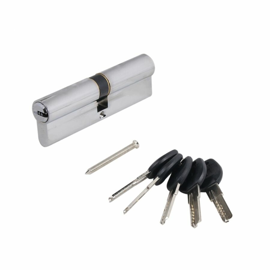 Аллюр Цилиндровый механизм F 100-CP 45х10х45 хром перф. кл