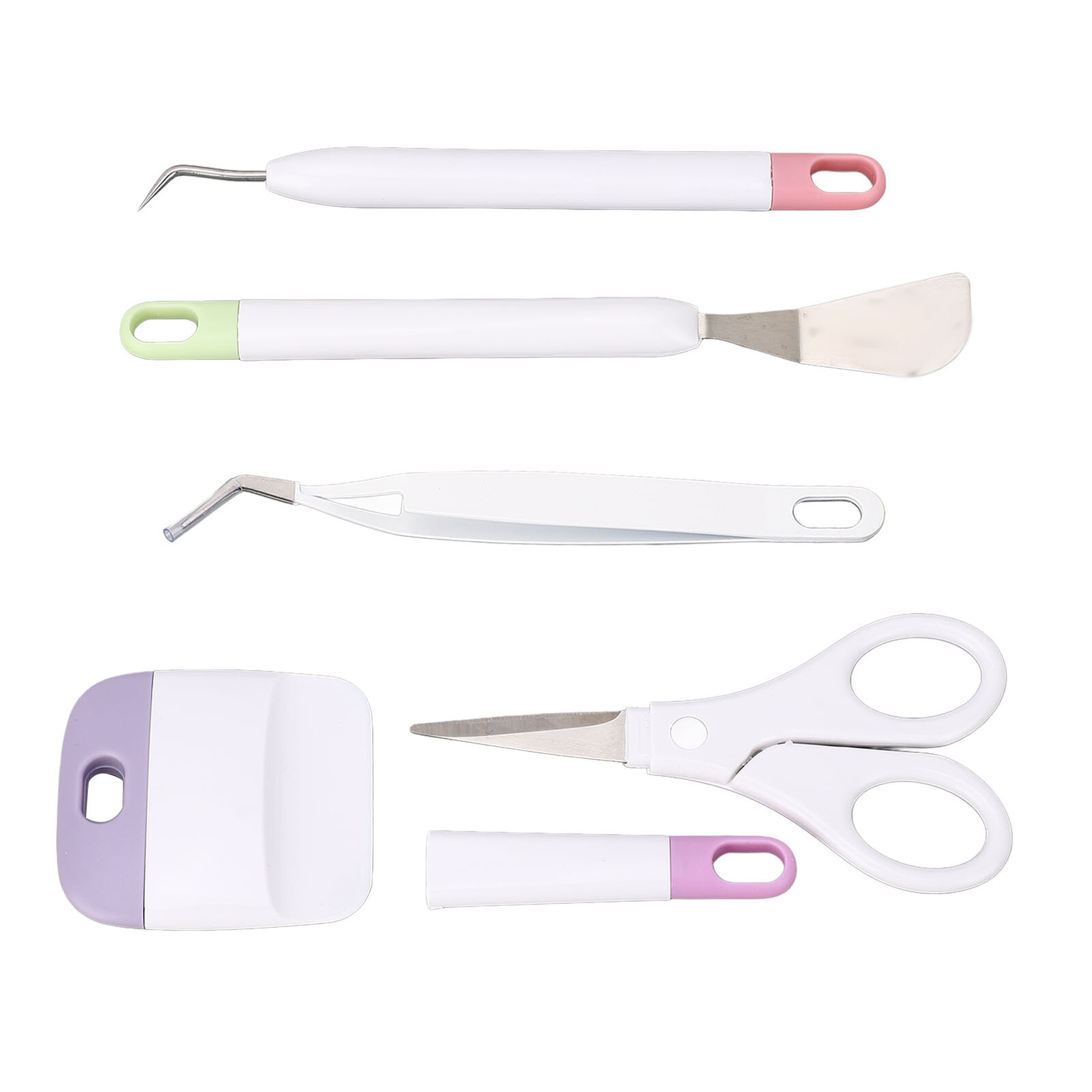 Набор инструментов для прополки винила из 5 предметов, набор инструментов для самостоятельной работы с винилом, пинцет для прополки, скребок, лопаточка, ножницы, набор для резки винила