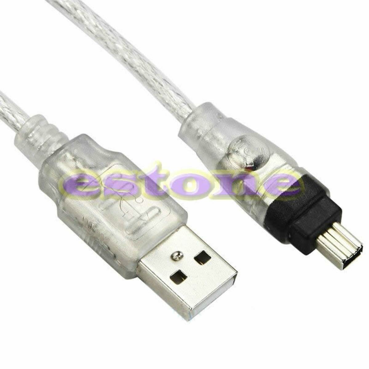Футов новый USB-Firewire iEEE 1394 4-контактный кабель-адаптер iLink L4MD