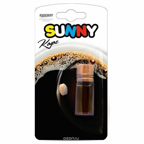 Ароматизатор воздуха Runway Sunny. Кофе, цвет: прозрачный Runway RW6073