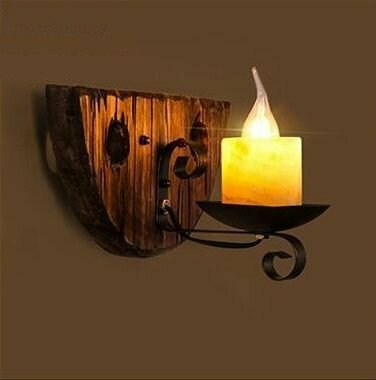 Бра настенное в стиле ретро Лофт, винтажное