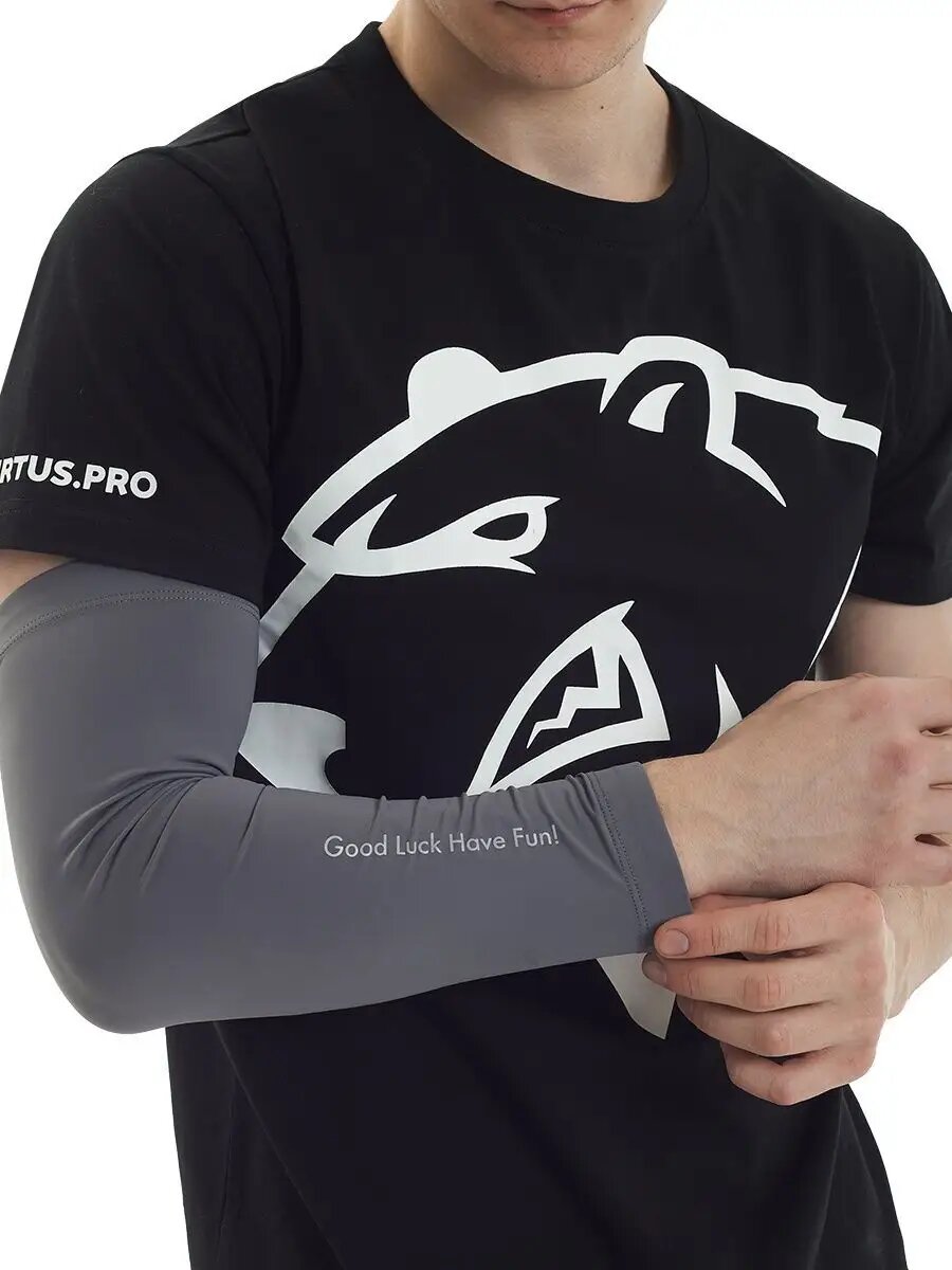 Игровой рукав GLHF серый (размер M)