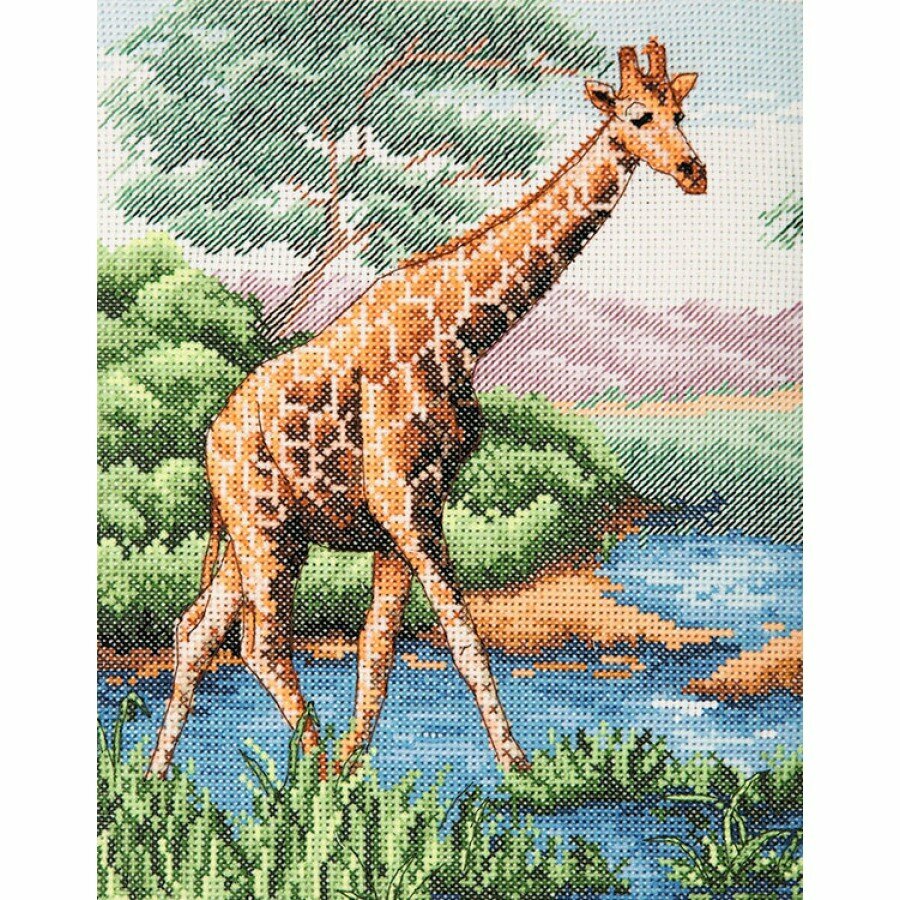 PCE965 Набор для вышивания Anchor Giraffe 23*18см, MEZ, Венгрия