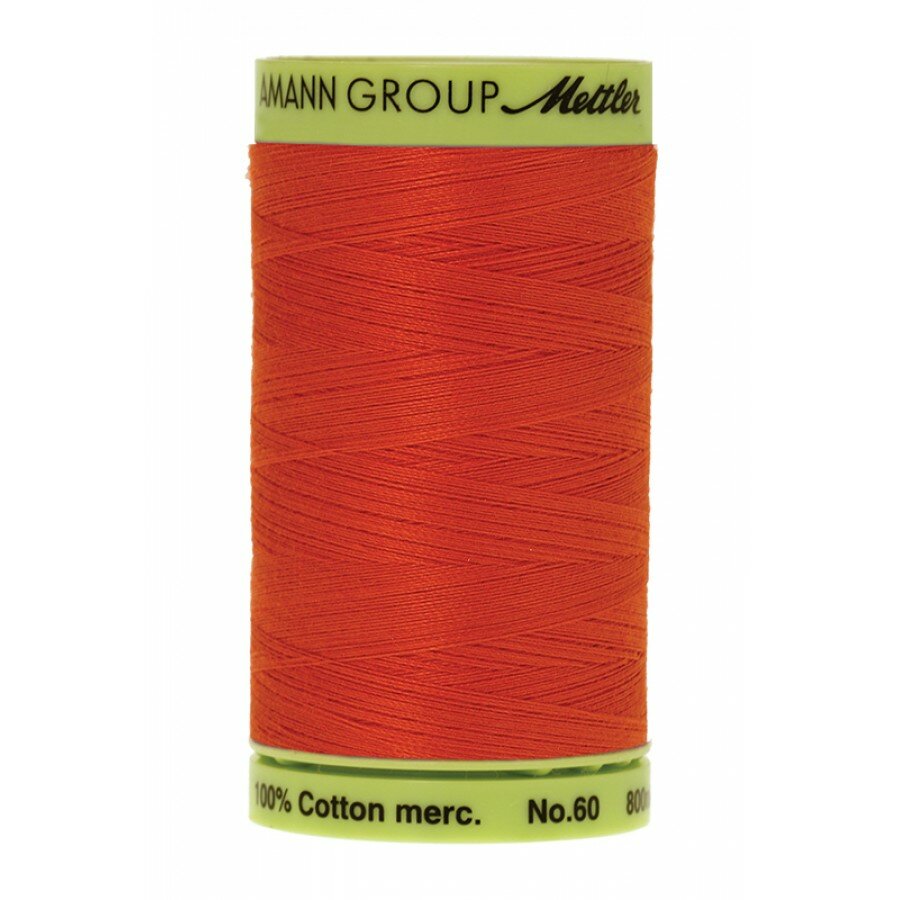 Нить для машинного квилтинга SILK-FINISH COTTON 60, 800 м 0450 Paprika