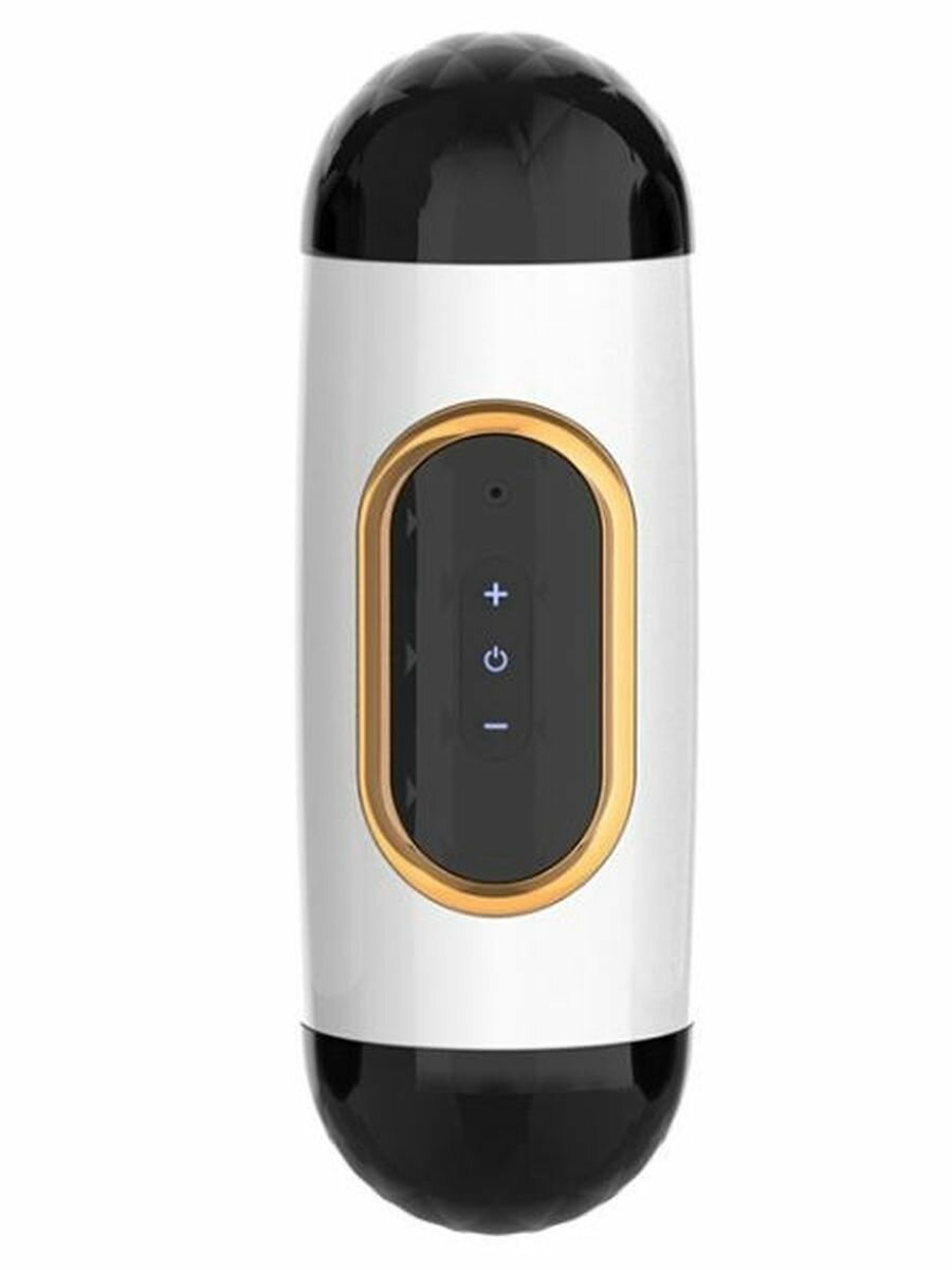 Вибрационный мастурбатор для мужчин с двойной стимуляцией реалистичный дизайн