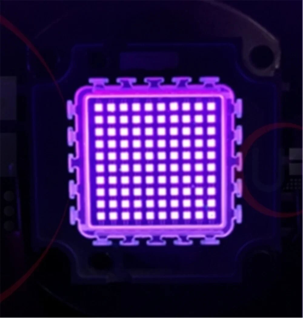 100W UV светодиодный чип, 400-410nm