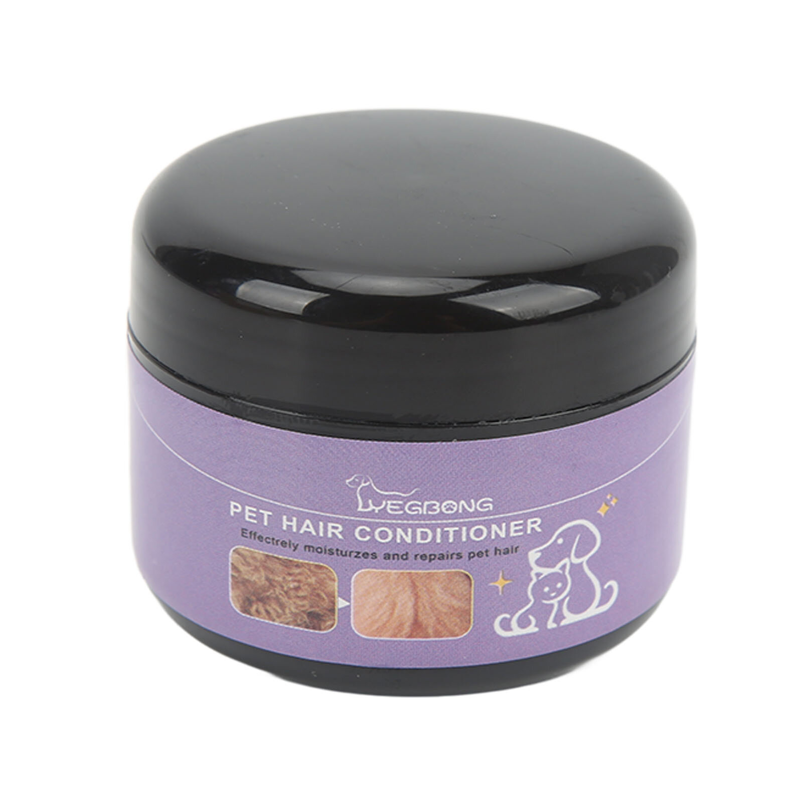 Pet Hair Conditioner Multifunctional Gentle Dog Skim Cream for Dogs Cats Fluffy Pliancy 50ml
