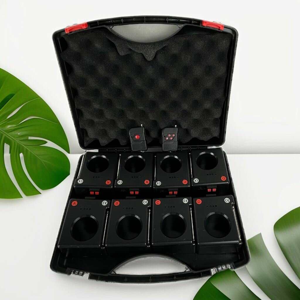 8-канальный беспроводной пульт управления холодным огнем для свадеб и других торжественных мероприятий