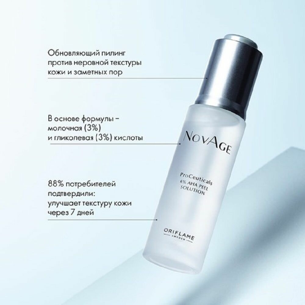 Сыворотка-пилинг для обновления кожи с 6% содержанием АНА-кислоты NOVAGE PROCEUTICALS, 30 мл (код 40878)