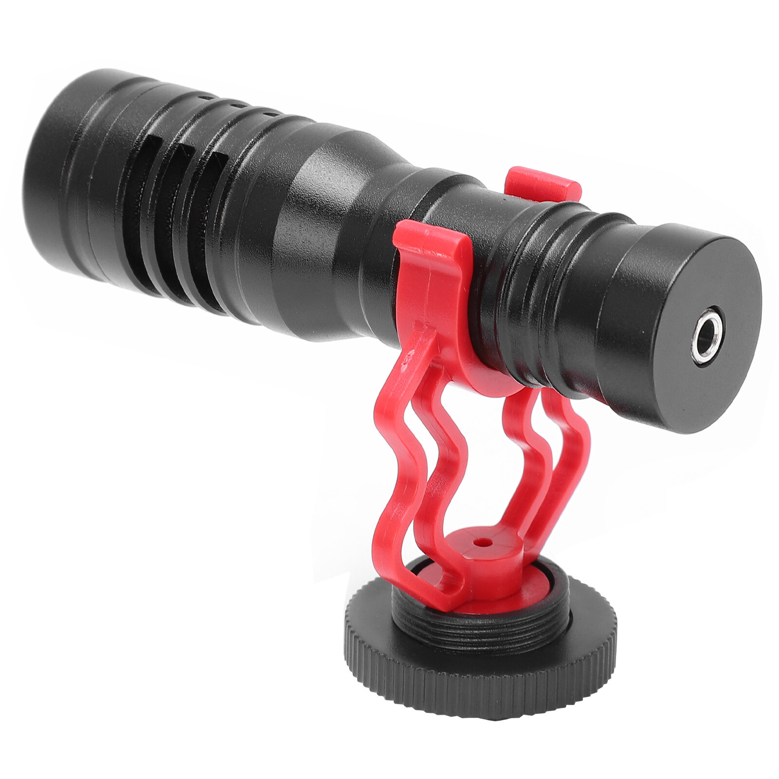 Кардиоидный направленный микрофон, металлический небольшой светильник, аудиооборудование для потоковой передачи в реальном времени