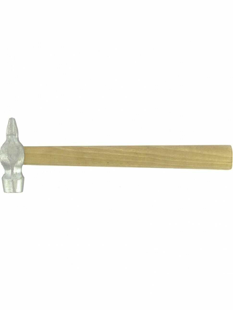 Молоток слесарный, 200 г, круглый боек, деревянная рукоятка Россия 10238