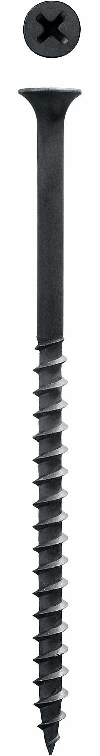 Саморезы ЗУБР СГД, 100 х 4.8 мм, фосфатирование, 150 шт, гипсокартон-дерево 4-300032-48-100