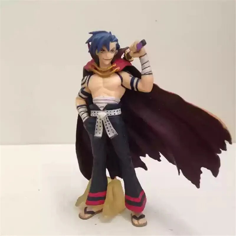 Фигурка-кукла Тенген Топпа Гуррен-Лаганн (8-15 см), мультяшная, из ПВХ, коллекционная, серебристый