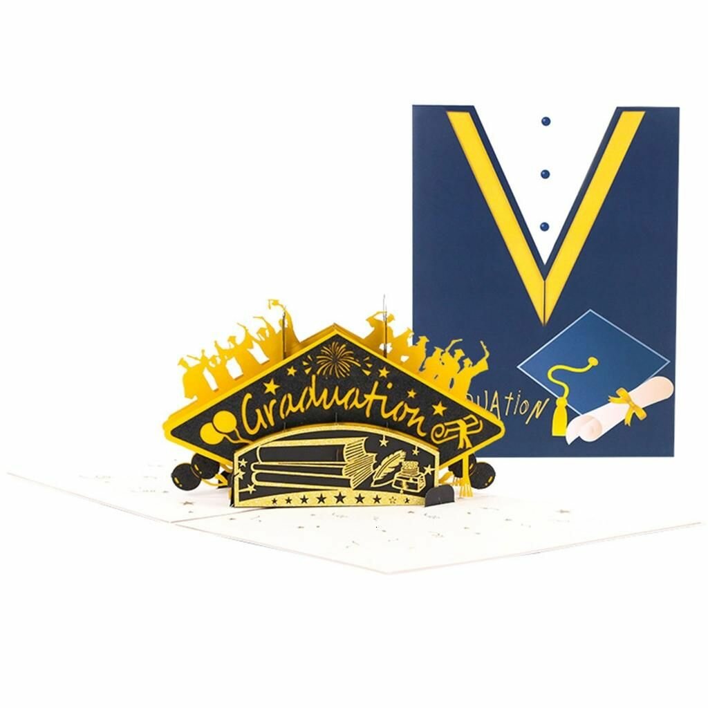 Письмо-поздравительная открытка на выпускной 3d стерео поздравительная открытка