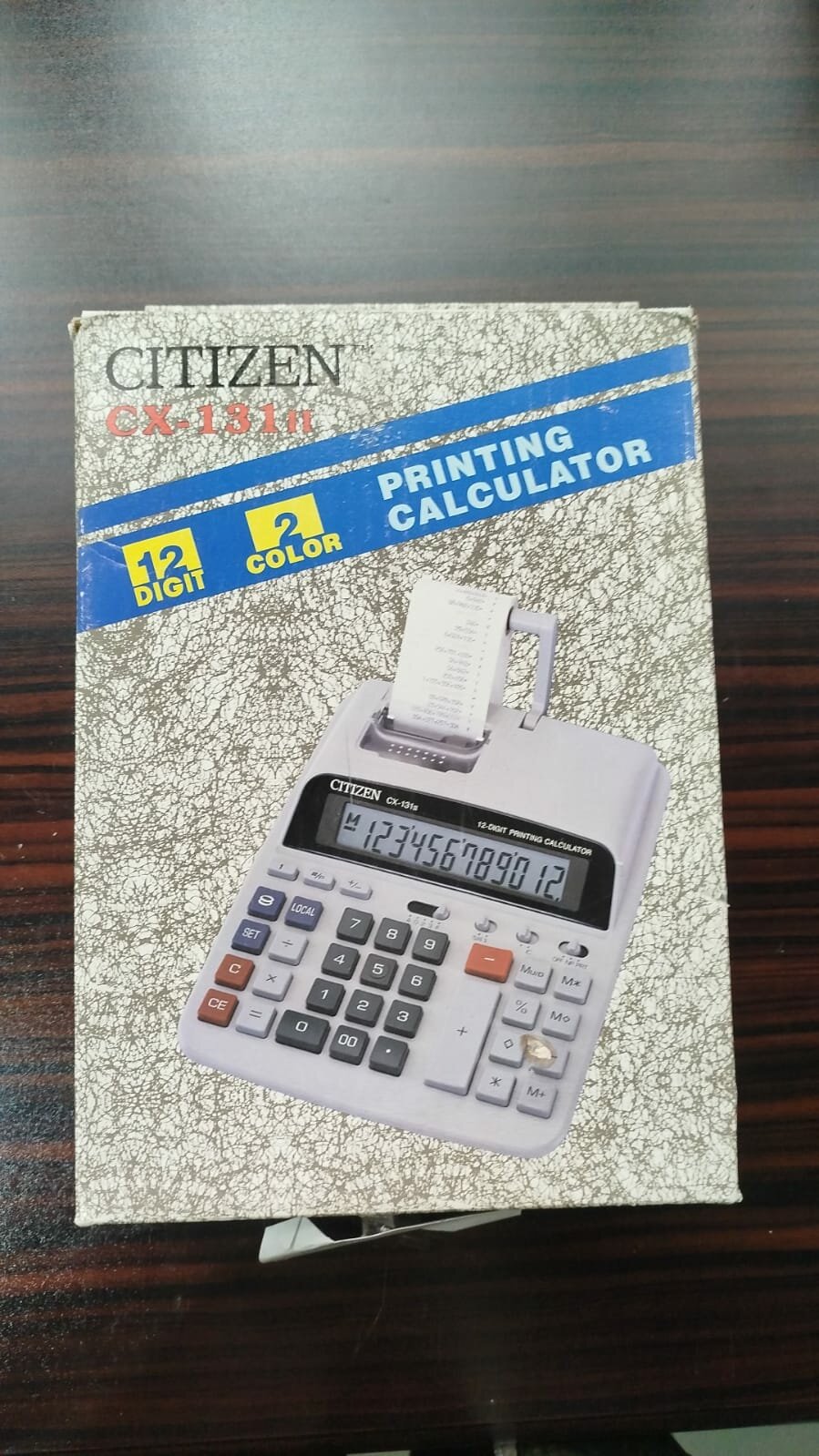 Калькулятор с функцией печати CITIZEN CX-131 II (уценка)