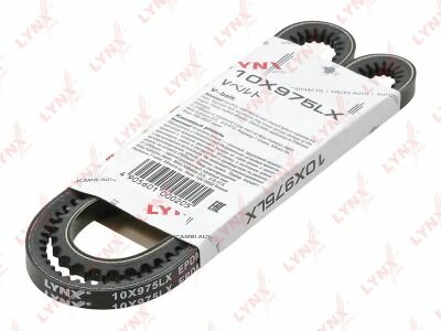 LYNXauto Ремень клиновый мицубиси паджеро спорт 2 / MITSUBISHI PAJERO SPORT II 2008-2015, фольцваген транспортер 4 / VOLKSWAGEN TRANSPORTER IV 1990-2003 10X975LX