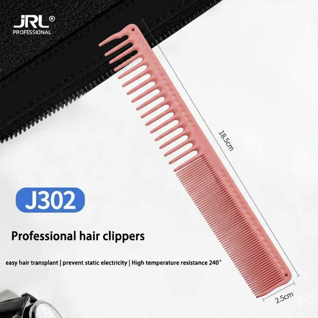 JRL Расческа для продвинутой базовой тонкой стрижки 185мм