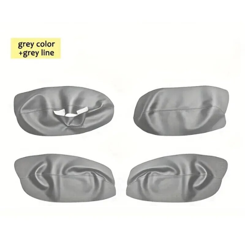 Индивидуальная дверная панель и дверной подлокотник из искусственной кожи для Volkswagen Passat B5 Ремонт салона автомобиля Кожаная дверная панель d