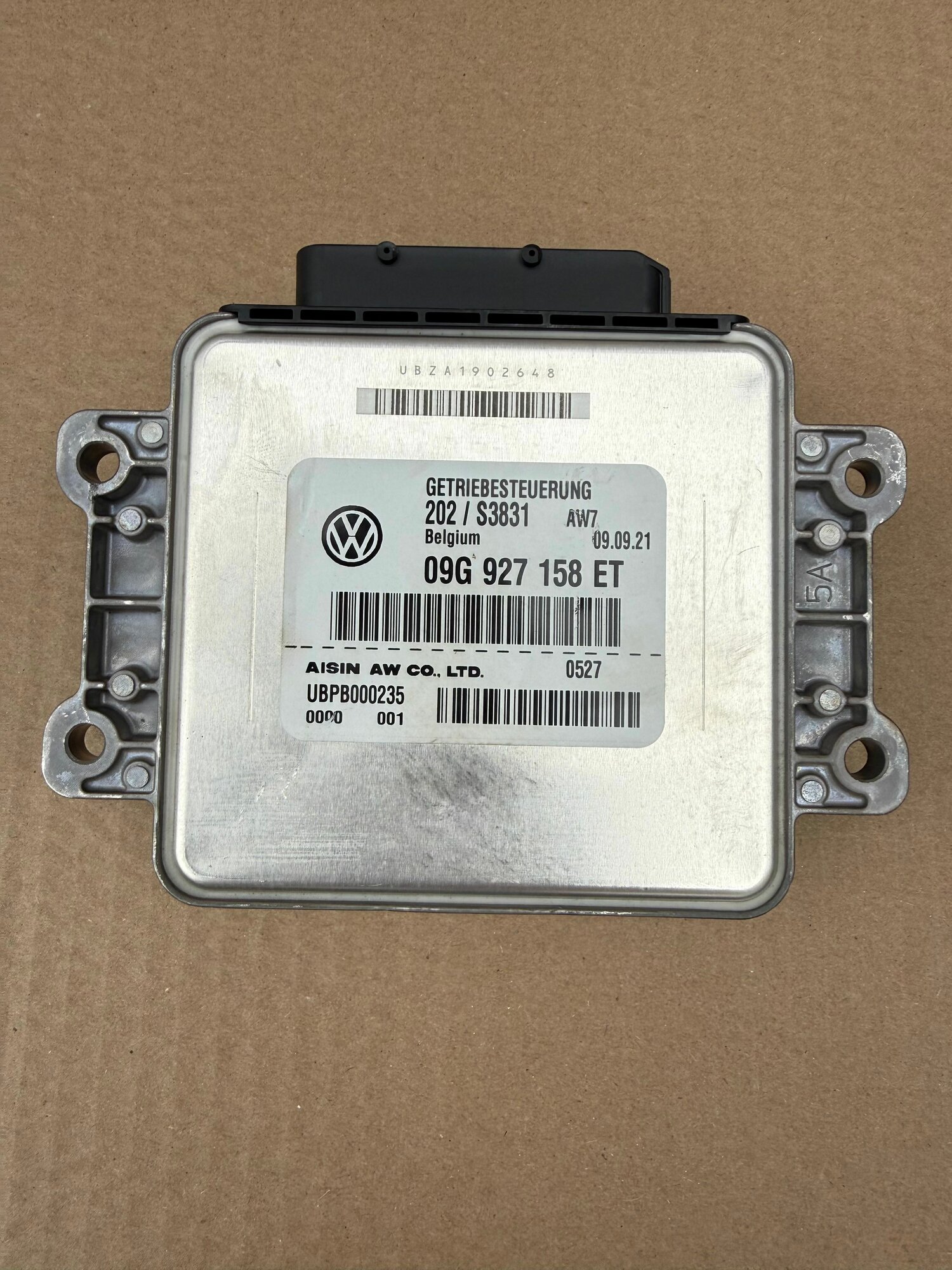 09G927158ET Блок управления АКПП VAG оригинал новый для таос, карок