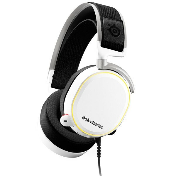 Наушники с микрофоном Steelseries Arctis Pro + GameDAC белый (61454)